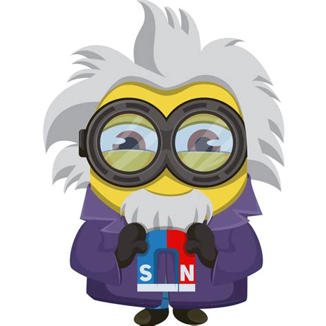 Minion Einstein Cursor Cute