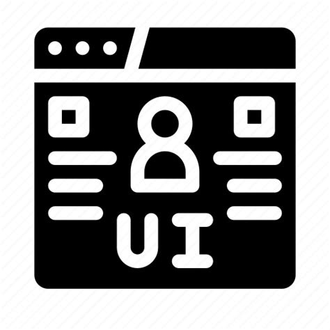 Ui User Interface Design Web Icon Download On Iconfinder