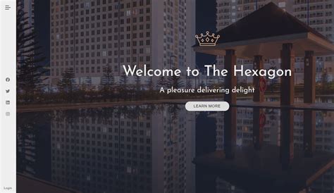 Github Whizkidefos Hexagon A Frontend Template For Hotels Based On Flexbox And Sass