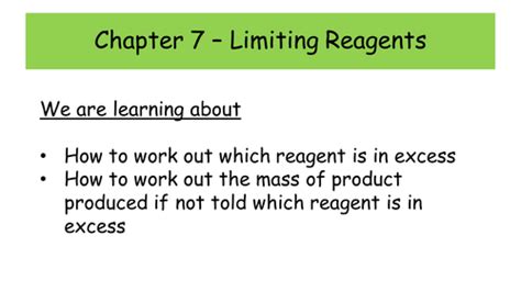 Igcse Chemistry Moles Unit Of Work Teaching Resources