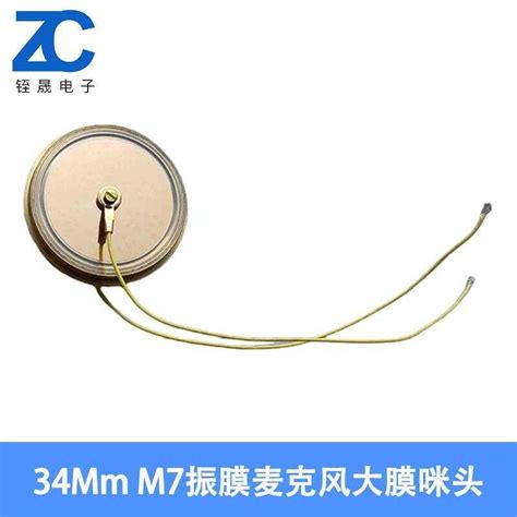 Dc48v 34mm M7 Microphone Large Diaphragm Capsule 48v Copper Shopee