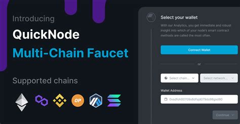 Introducing Quicknode Multi Chain Faucet