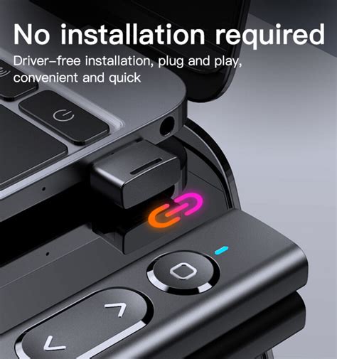 USB Rechargeable Wireless Red Laser Pointer Presentation Page Turning SK I T Solutions