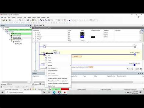 Codesys PLC Ladder programming tutorial for beginners *Simulation mode ...