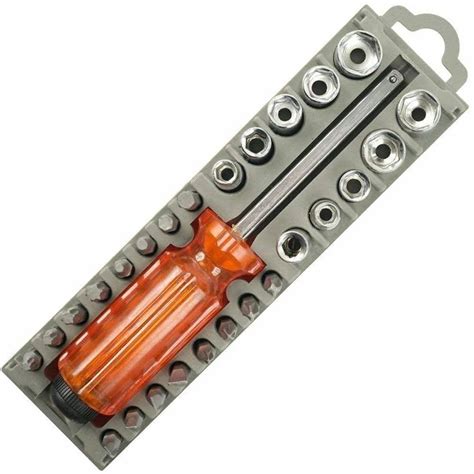 28 Pieces Screwdriver Set With Solid Plastic Slotted Case At ₹ 40piece