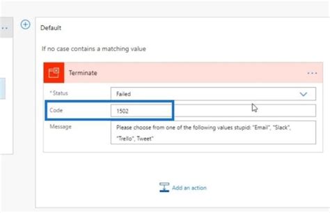 terminate action in power automate marcel broschk