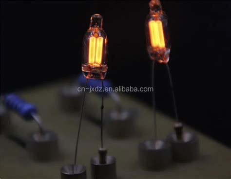 Lámpara Led Indicadora De Neón Con Resistencia Y Cable Eléctrico Lámpara Led De Neón Procesada