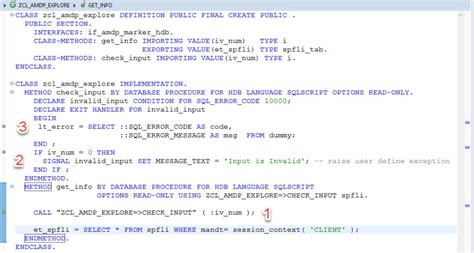 Hana Sql Signal And Resignal Sapcodes