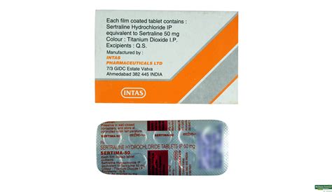Buy Sertima 50mg 10 Tablets Online At Best Prices Wellness Forever
