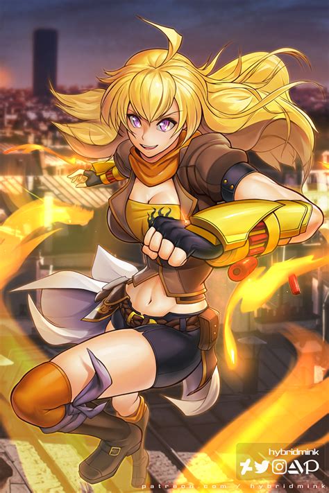 Yang Xiao Long By Hybridmink On Deviantart