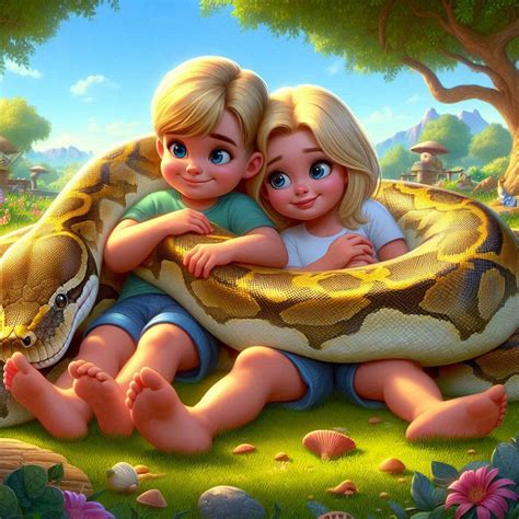 Pythons Love And Affection 31 By Nathanhaworth On Deviantart