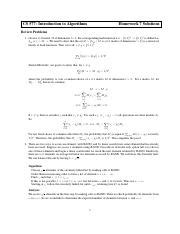 hw7 Solutions.pdf - CS 577: Introduction to Algorithms Homework 7 Solutions Review Problems 1 ...
