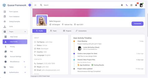 Quasar Prime Admin Template Launch Price Offer Ending Soon