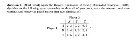 Solved Question 3 20pt Total Apply The Iterated