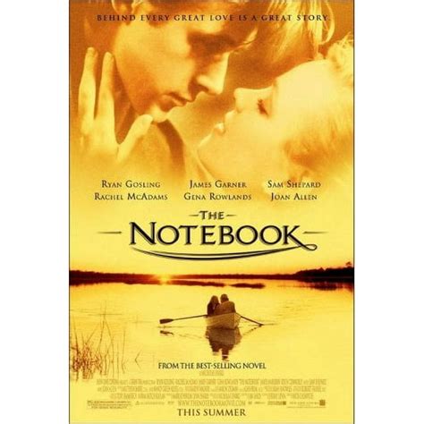 Notebook 2004 Original Authentic Movie Promo Poster 11x17 Ss