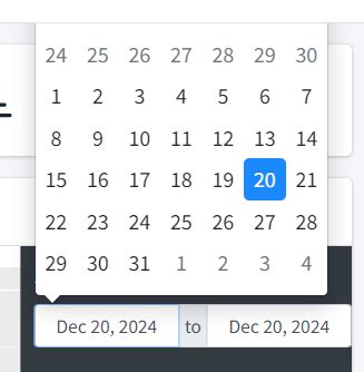 R Position Of Shiny DateRangeInput Calendar Widget Inside Bs Dash Box Sidebar Stack Overflow