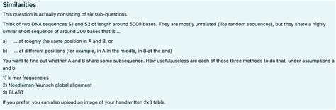 Solved Similarities This Question Is Actually Consisting Of Chegg