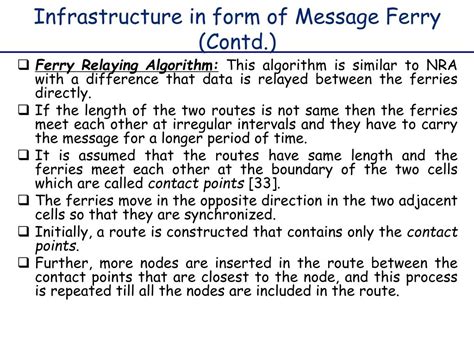 Ppt Chapter 5 Routing Protocols In Infrastructure Based Opportunistic Networks Powerpoint
