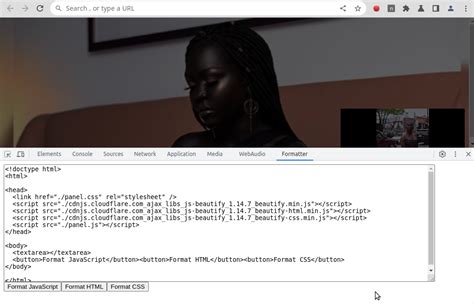GitHub Guest271314 Devtools Panel Code Formatter DevTools Panel Code Formatter
