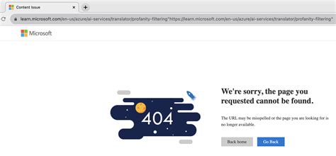 Why Translate Api Doesnot Give Proper Error Code Microsoft Qanda