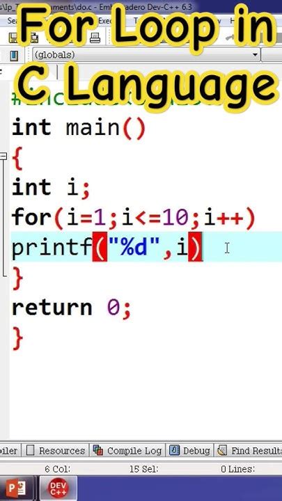 For Loop In C Language Ctutorials Ccoding Looping Forloop Loop