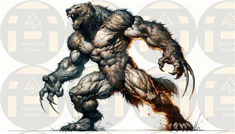 Mutant Bear By Dascribe Studio On Deviantart