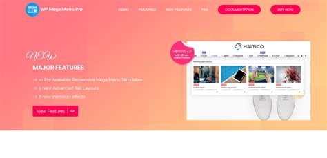 WP Mega Menu Pro Responsive Mega Menu Plugin For WordPress CreativeSea
