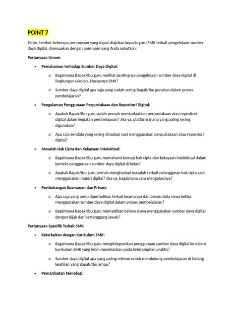 Contoh Pertanyaan Ppsb Pdf Seni