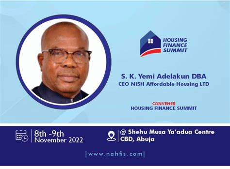 Yemi Adelakun Dba Fcmi On Linkedin Housing Finance Summit 2022 Ended