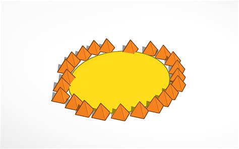 3d Design The Sun Tinkercad