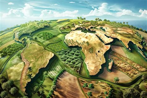 Comparing Agroclimatic Zones Between Different Con Generative Ai Premium Ai Generated Image