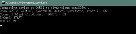 arduino uno is offline via usb need help with my project blynk