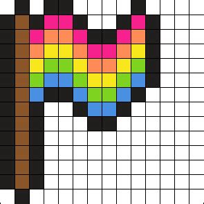 Pride Flag Perler Perler Bead Pattern Bead Sprites Misc Fuse Bead Patterns