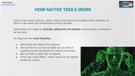 native automation tooling for mobile application testing pptx