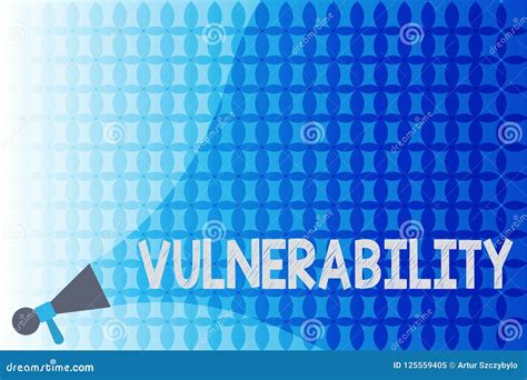 Word Writing Text Vulnerability Business Concept For State Of Being