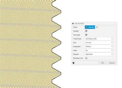 Modelled Threads Bug Autodesk Community