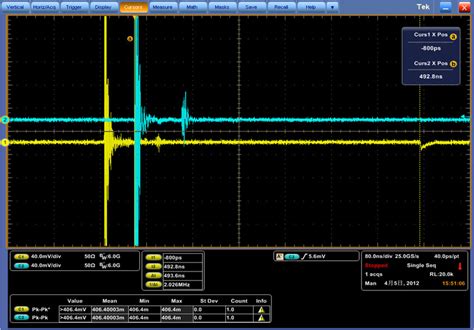 Signal Waveforms Received By The First Two Omni Directional Antennas Download Scientific