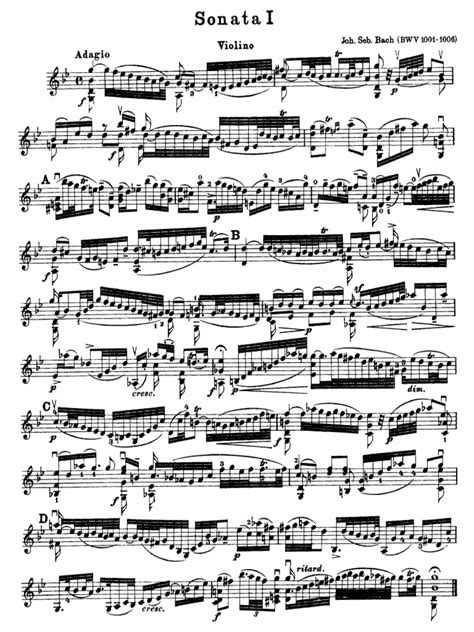 Bach Sonatas And Partitas For Solo Violin Pdf