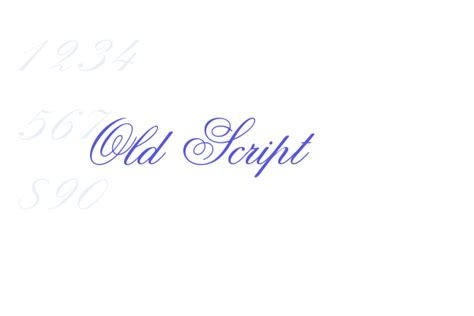 Old Script Font Free Download
