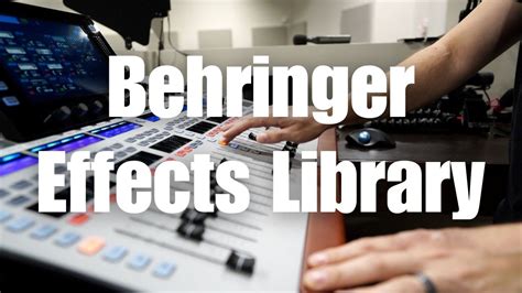 how to mix vocals on the behringer x32 midas m32