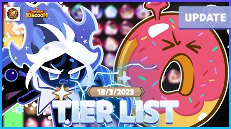 Cookierun Kingdom จัดอันดับคุกกี้ Pvp Tier List อัปเดต 18 3 23 Youtube