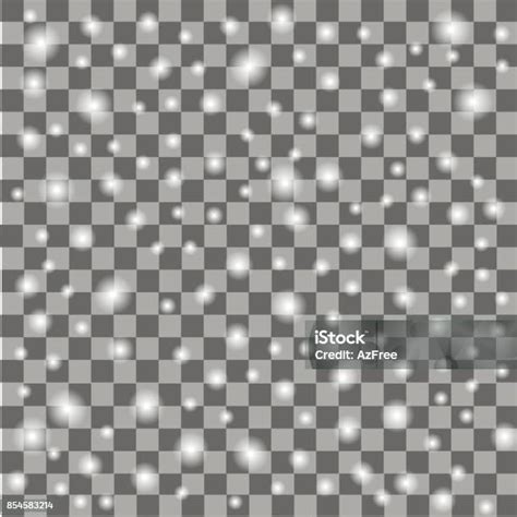 투명 한 바탕에 스타 더스트입니다 화이트 스타 스파클입니다 벡터 일러스트 레이 션 개념에 대한 스톡 벡터 아트 및 기타 이미지