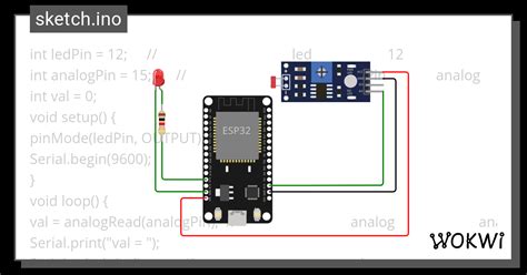 Analog 2 Wokwi Esp32 Stm32 Arduino Simulator
