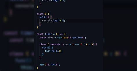 typescript、extends節の後ろに式が来れることに気がついて、1秒おきに親クラスが変わる激ヤバクラスが作れるのではと思って試してみ