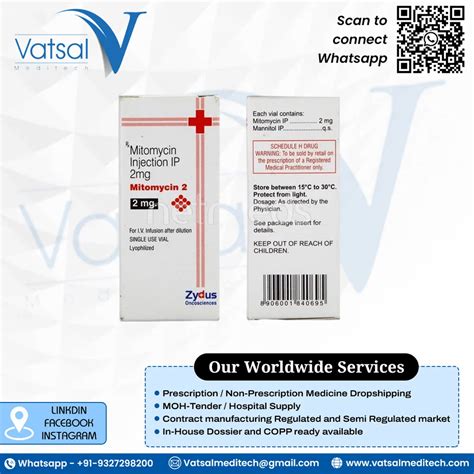 Mitomycin Mitomycin 2 Injection At Rs 220vial Mitomycin C 10mg