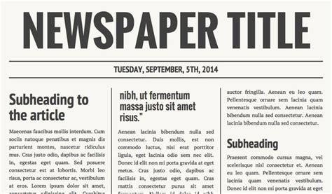 Chapter Creating A Responsive Web Newspaper Layout Newspaper Layout Newspaper Column Ideas
