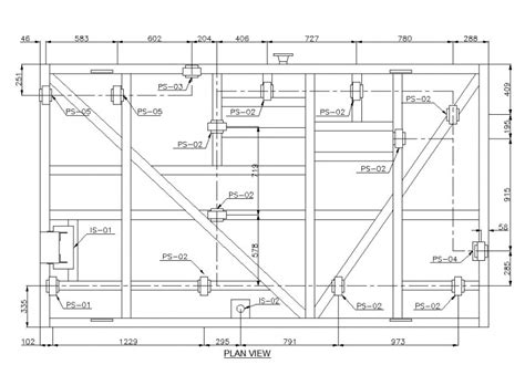 Pipe System Detail 2d View Cad Block Layout File In Autocad Format Artofit