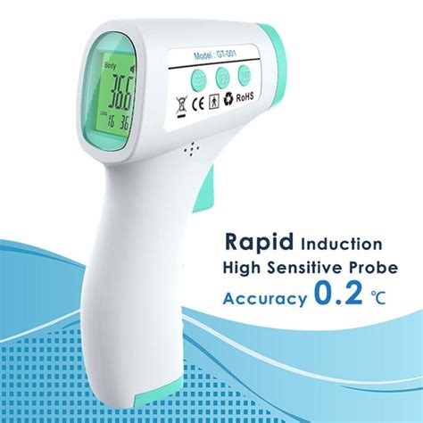비접촉 적외선 온도 측정 실용 전자 온도계 적외선 온도계 센서이 마 온도계 베이비 케어