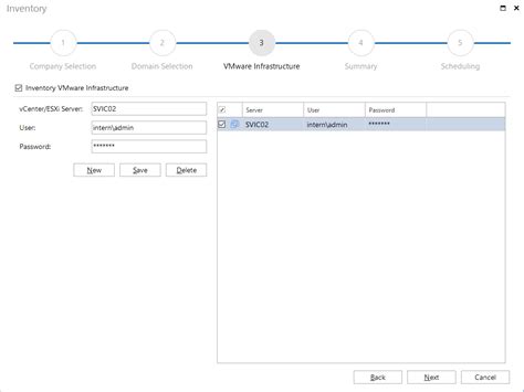 VMware Infrastructure Docusnap Documentation Docusnap Docs