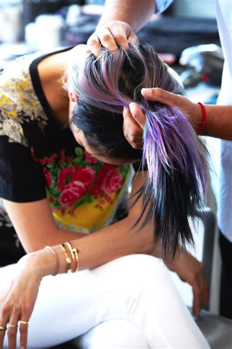 Evachen212 How To Do Peekaboo Highlights At Home Diy Peekaboo Hair